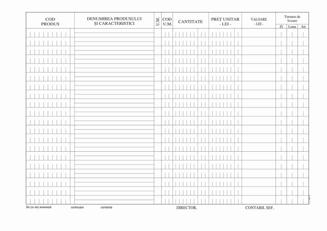 Comanda A4 - Silvaniaprint