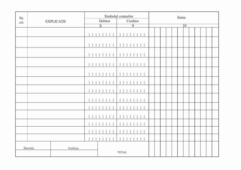 Nota contabila A5 - Silvaniaprint